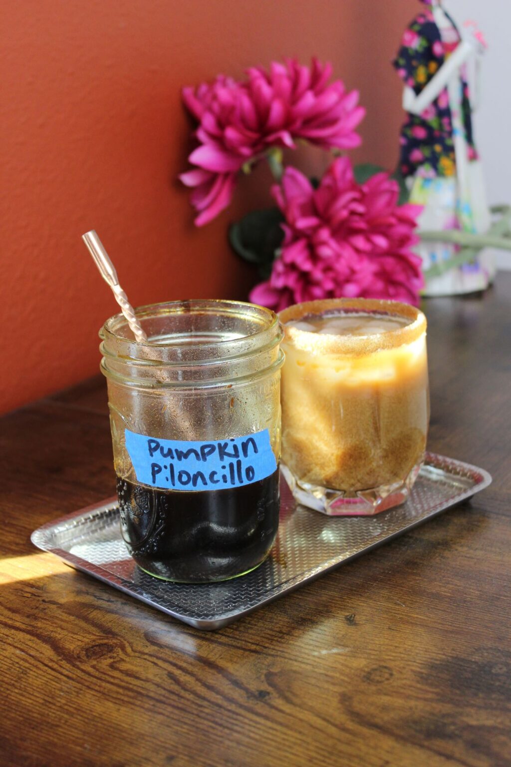 Pumpkin Spice Piloncillo Syrup (with a bonus cocktail)